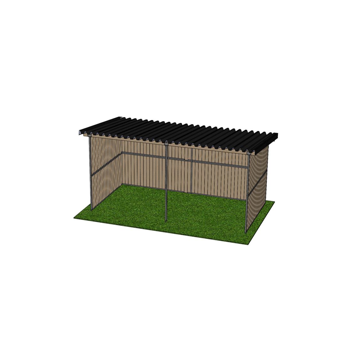 Vindskydd 19 m² - Ydre-Grinden