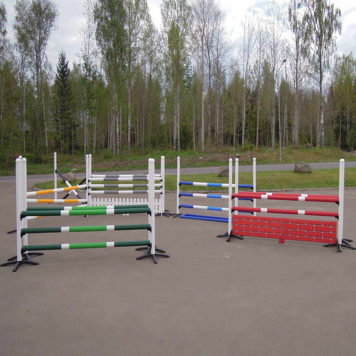 Planka rak vit - Ydre-Grinden